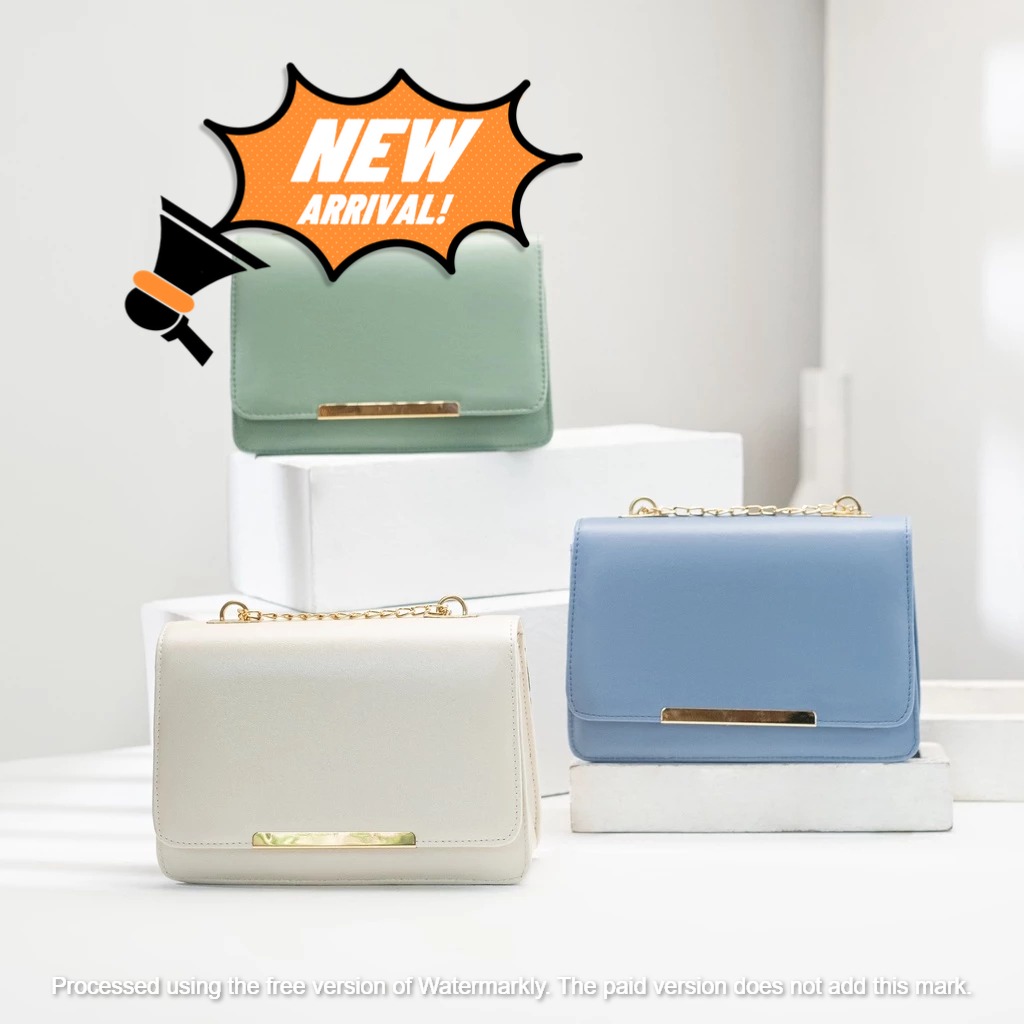 Jual [BISA COD] Tas Selempang Slempang Sling Bag Premium Wanita - Tas Kondangan Pesta Rantai ...