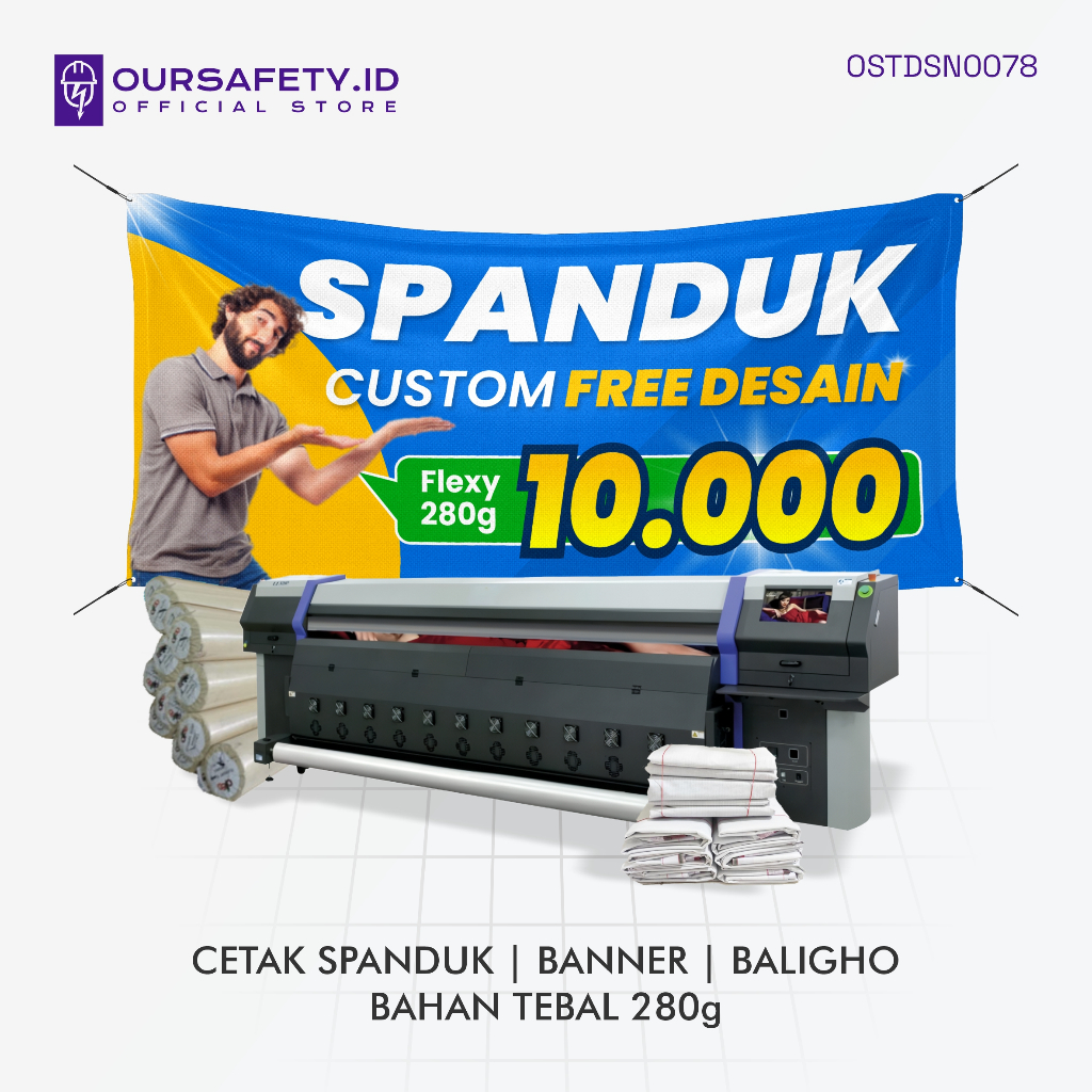 Jual SPANDUK CUSTOM | Cetak spanduk / Banner Tebal 280 gsm | MMT ...