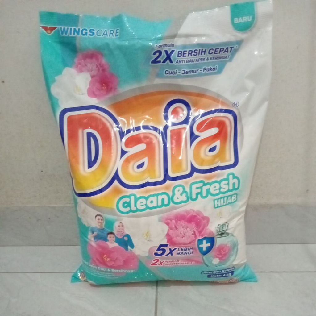 Jual DAIA DETERGENT BUBUK 4KG | Shopee Indonesia