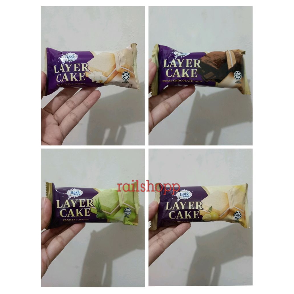 Jual BAKE STORY LAYER CAKE LEMON/COKLAT/ORIGINAL/PANDAN (1PCS) | Shopee ...