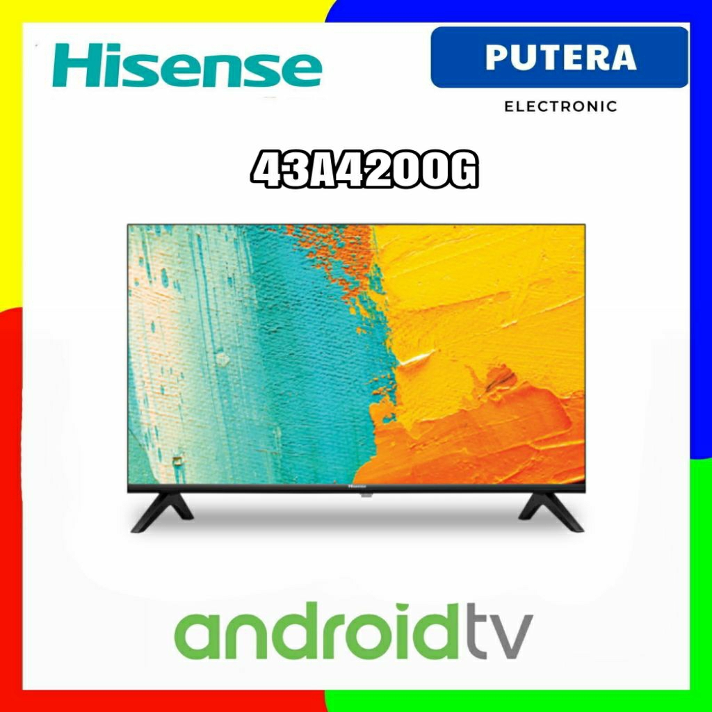 Jual HISENSE 43A4200G ANDROID TV 43 inch FULL HD A4200G | Shopee Indonesia