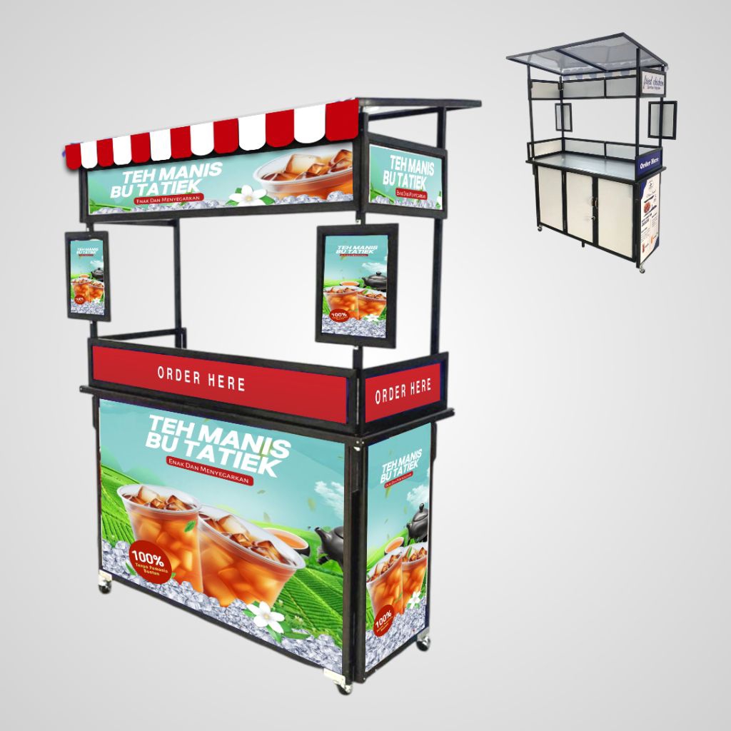 Jual Booth Portable Gerobak Lipat | Shopee Indonesia