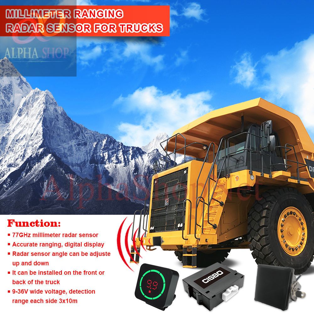 Jual CISBO Reverse Parking radar Sensor PWAS Proximity Warning System ...