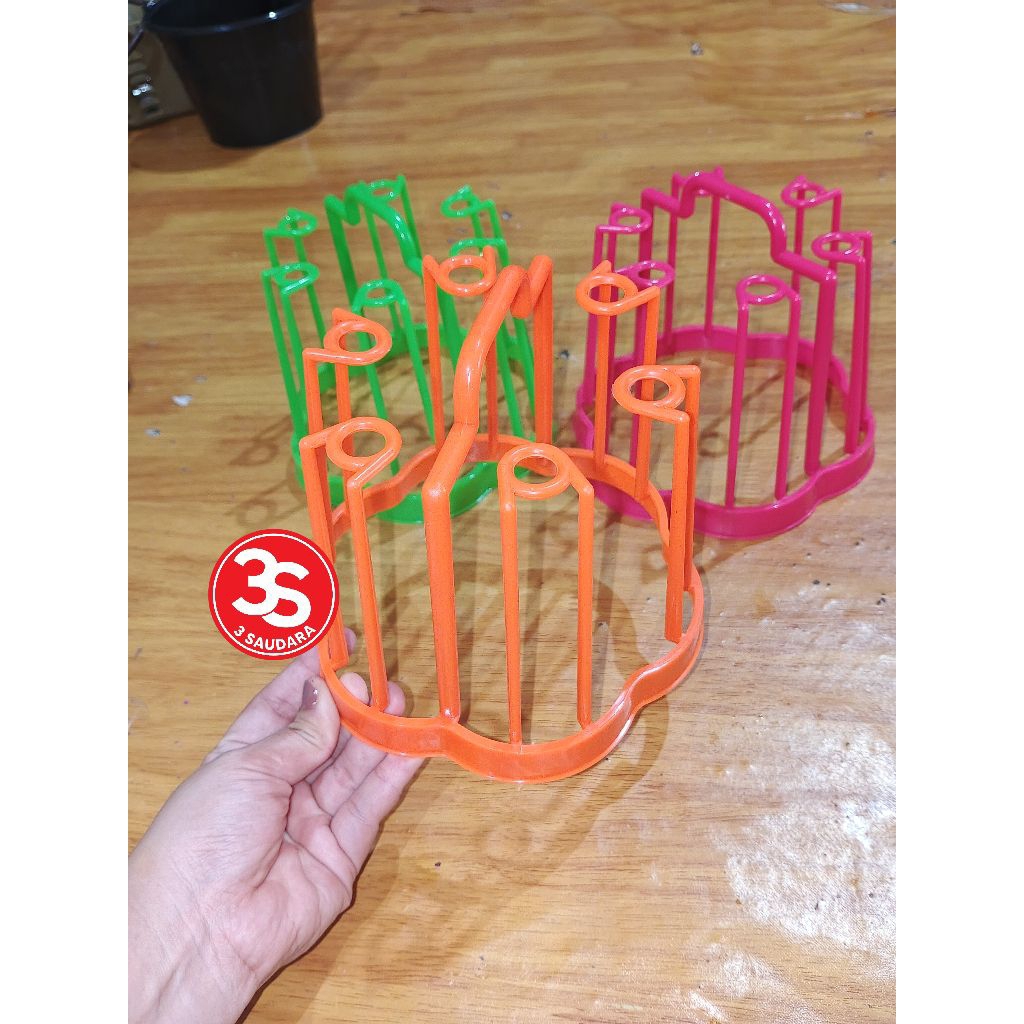 Jual TEMPAT GELAS JADUL / STAND GELAS PLASTIK | Shopee Indonesia