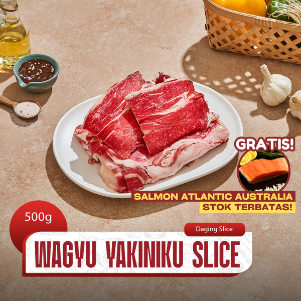 Jual Daging Sapi Premium Wagyu Slice Yakiniku Frozen Food Halal 500gr ...