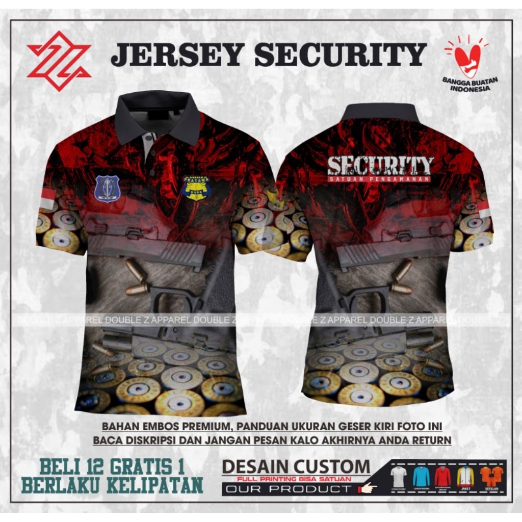 Jual JERSEY SECURITY | Shopee Indonesia