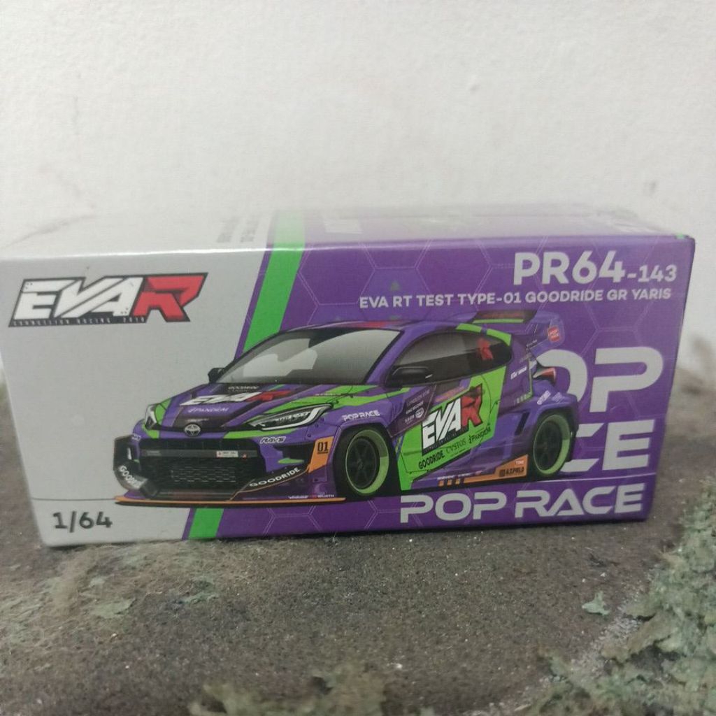 Jual Pop Race/PR64-143 Eva RT Test Type-01 Goodride GR Yaris (Free ...