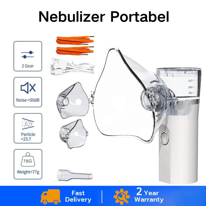 Jual Nebulizer Portabel Uap Inhaler alat nebulizer uap Terapi Asma Pernapasan Nebulizer ...