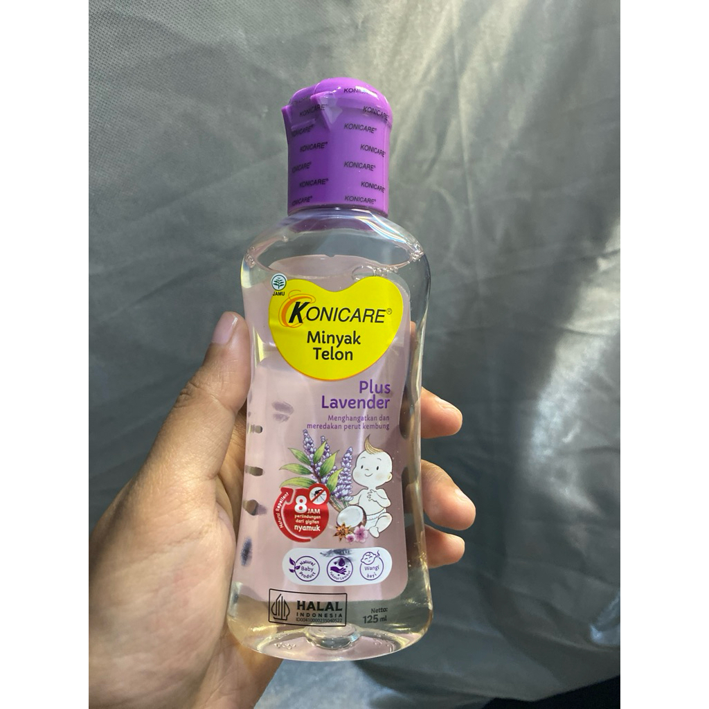 Jual Minyak Telon Konicare Plus Lavender 125ml | Shopee Indonesia