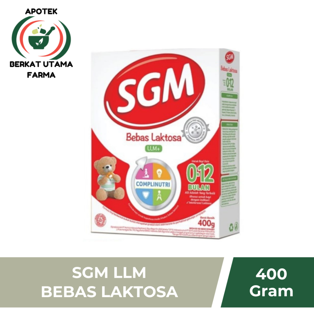 Jual SGM LLM 400GR SUSU BEBAS LAKTOSA | Shopee Indonesia