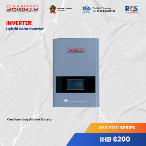 Jual SAMOTO Inverter Hybrid On Grid Off Grid Solar Inverter IHB6200 ...