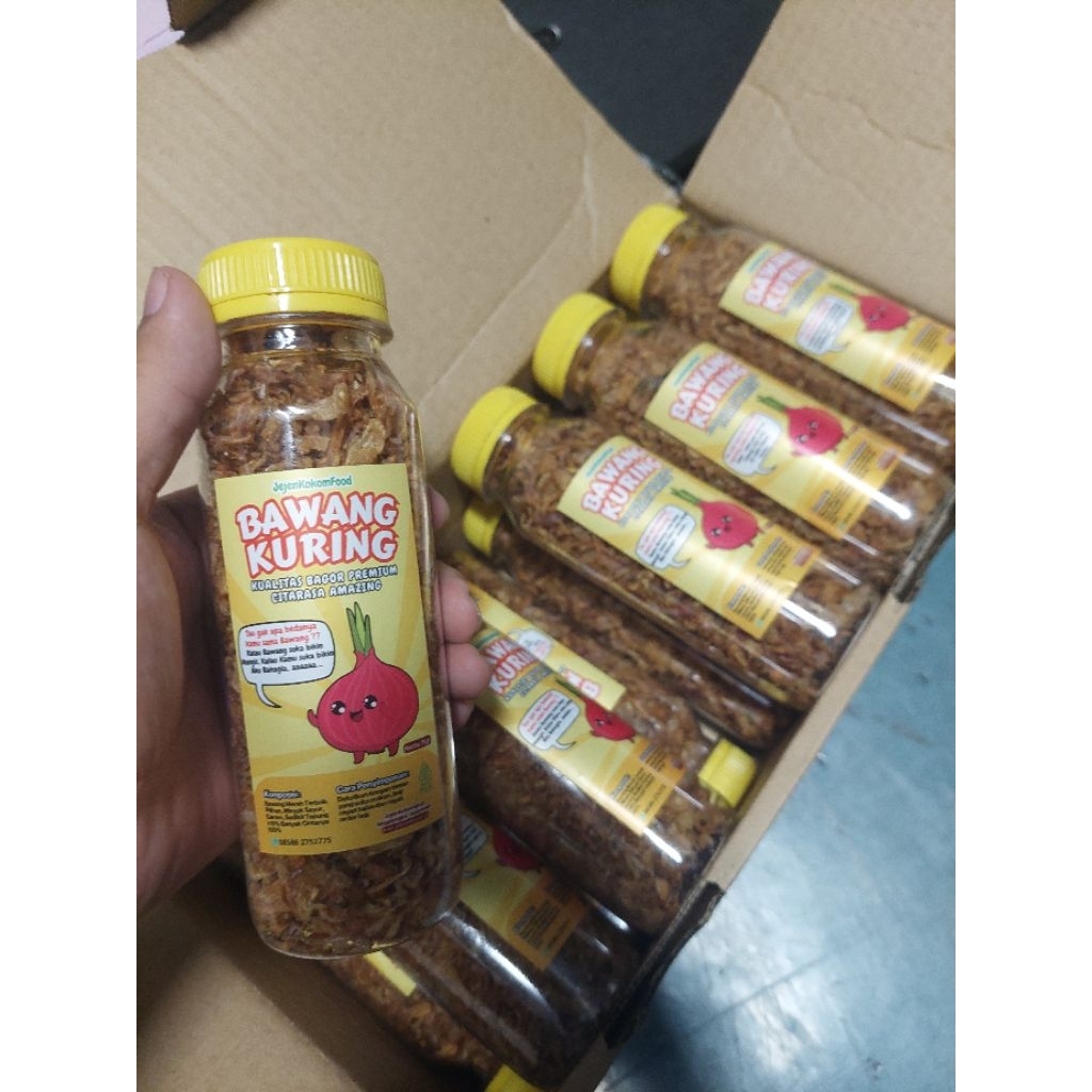 Jual Bawang Goreng Kuring Kaldu Jamur 10 Botol | Shopee Indonesia