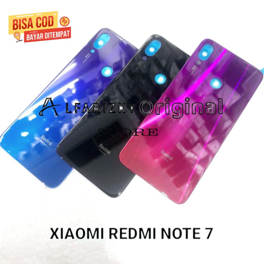 Jual Backdoor Casing Xiaomi Redmi Note 7 Original Kaca Tutup Belakang ...