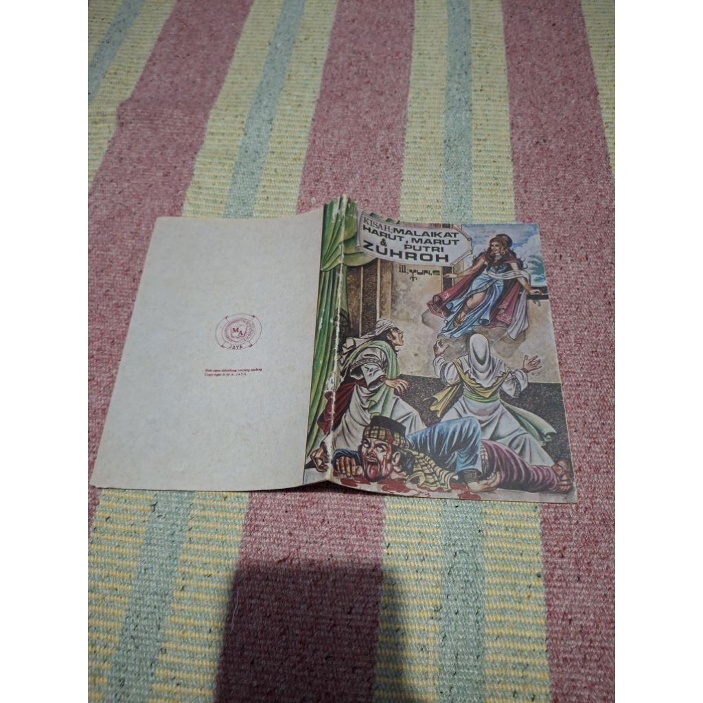 Jual Komik religi asli jadul KISAH MALAIKAT HARUT, MARUT DAN SITI ...