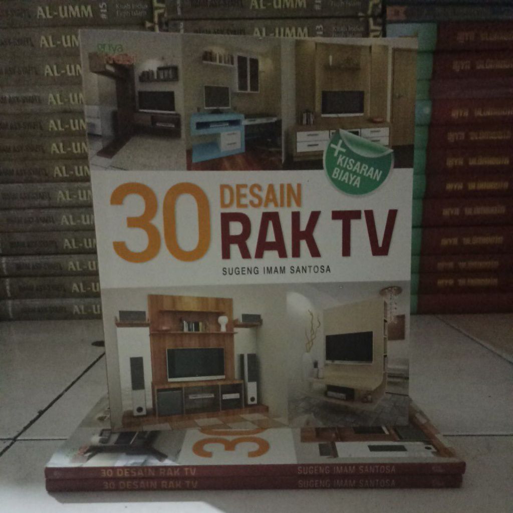 Jual BUKU BACAAN INSPIRASI SENI DESAIN RUMAH ARSITEK 30 DESAIN RAK TV ...