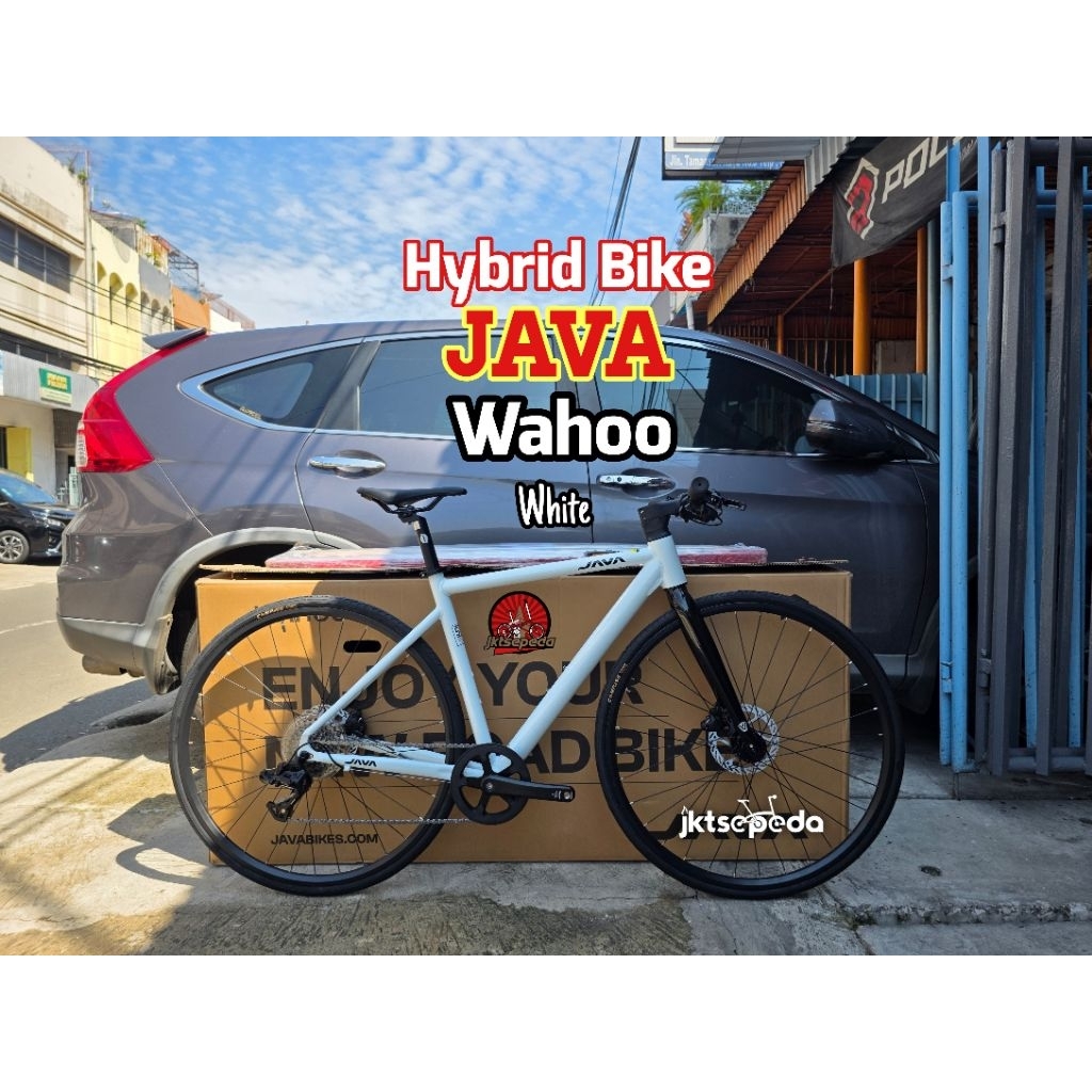 Jual SEPEDA URBAN HYBRID JAVA WAHOO CITY 9S 100% ORIGINAL | Shopee Indonesia