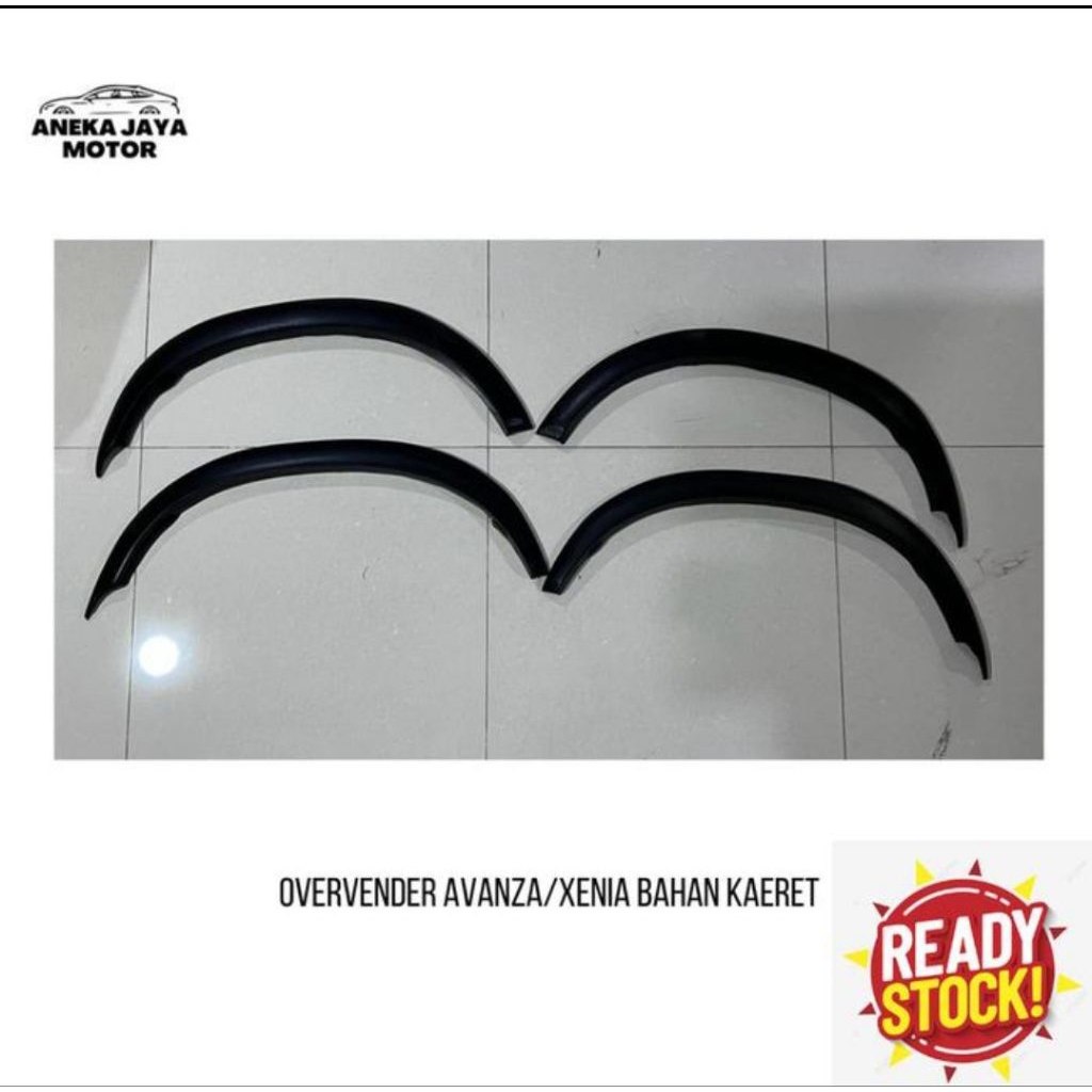 Jual Overvender Avanza Xenia All New Over Fender List Atas Ban Karet ...