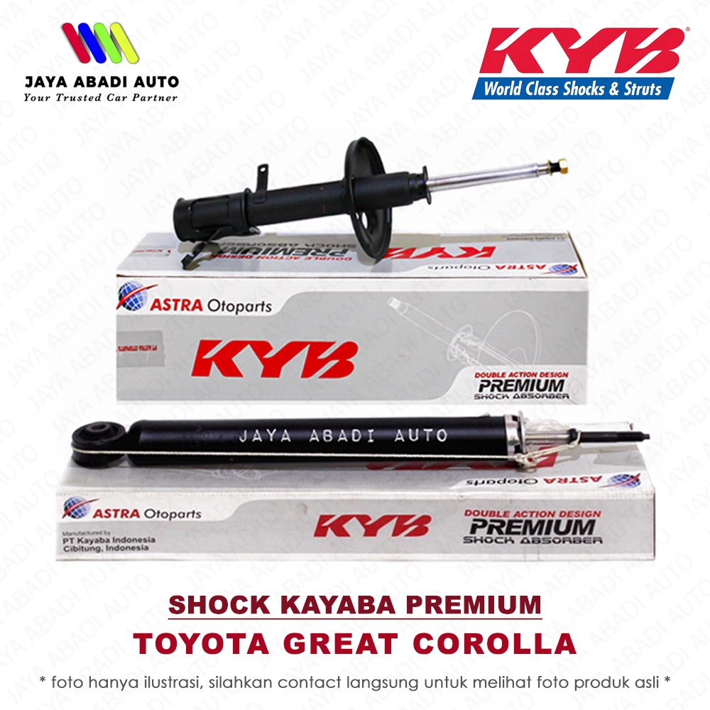 Jual Shock Breaker KAYABA PREMIUM - TOYOTA GREAT COROLLA AE101 (1992-2001) | Shopee Indonesia