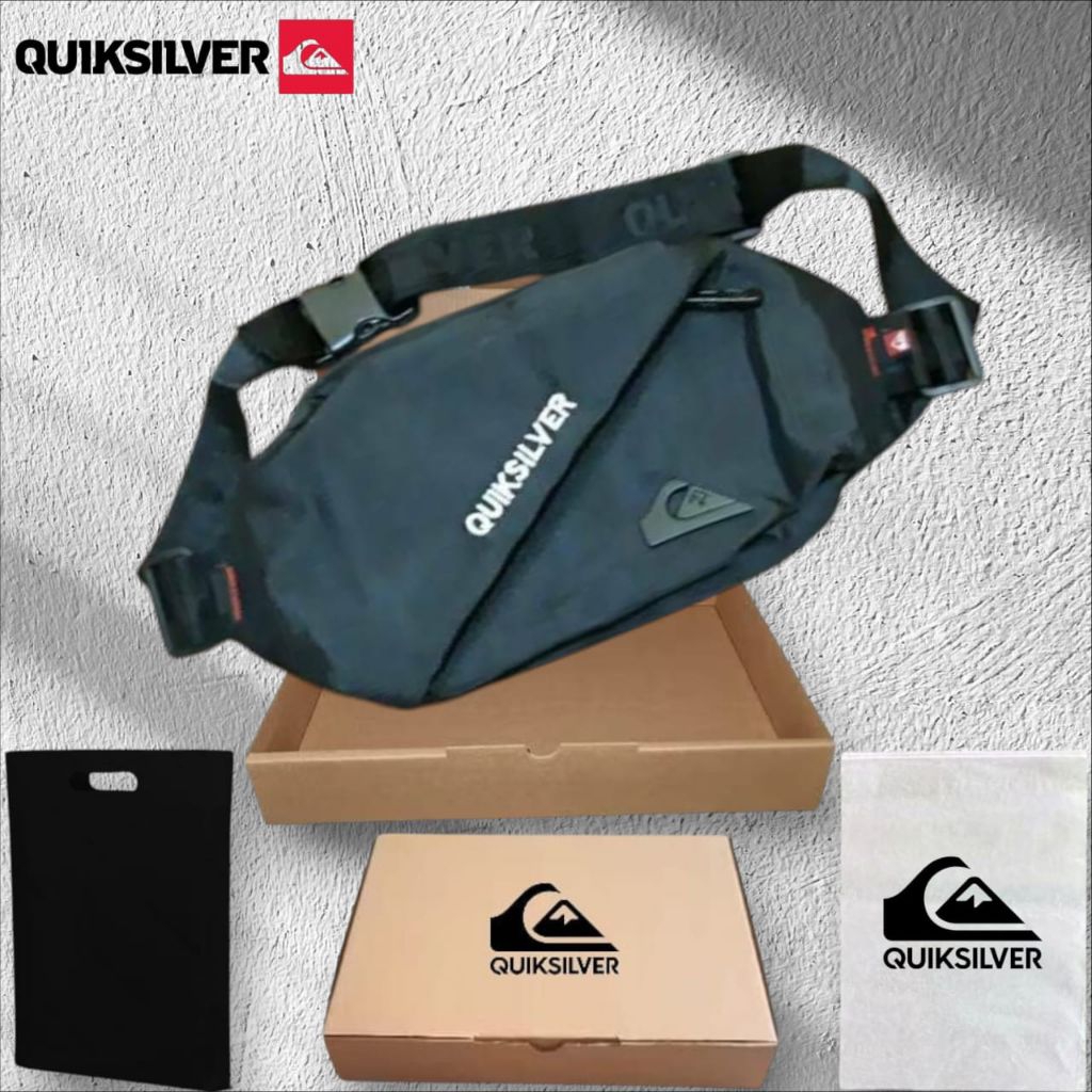 Jual TAS QUICKSILVER TAS SELEMPANG QUICKSILVER WAISTBAG QUICKSILVER ...