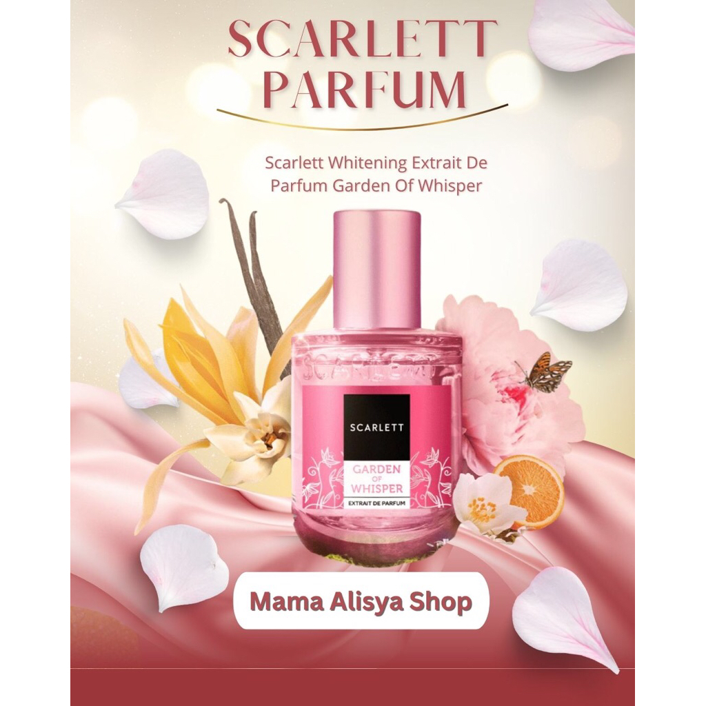 Jual SCARLETT EXTRAIT DE PARFUM • GARDEN OF WHISPER 30ML | Shopee Indonesia