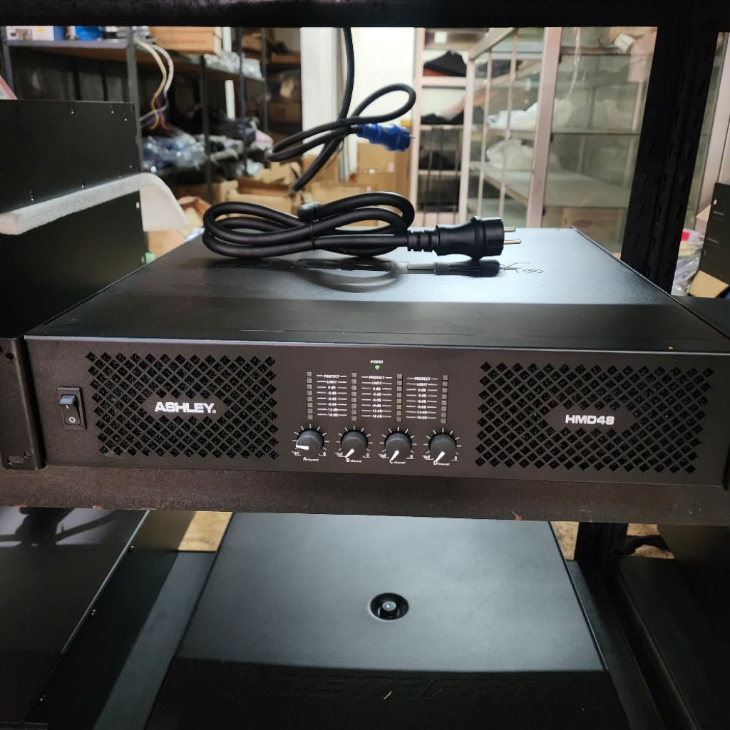 Jual Power Amplifier Ashley HMD48 HMD 48 original 4 Channel | Shopee Indonesia