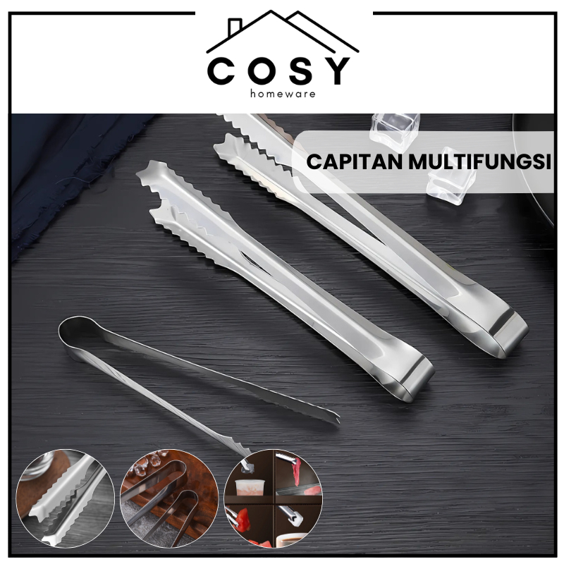 Jual COSY Penjepit Multifungsi Jepitan Makanan Stainless Steel ...