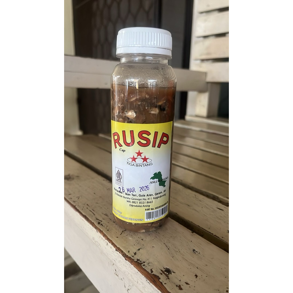 Jual RUSIP IKAN CAP TIGA BINTANG 300gr//MAKANAN KHAS BANGKA//OLEH-OLEH ...