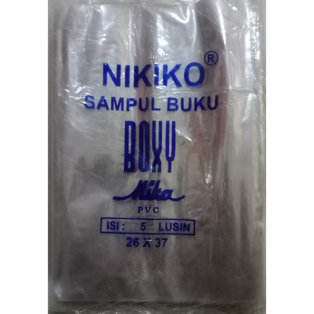 Jual Sampul Plastik Mika NIKIKO Ukuran Boxy Campus ( 26 x 37 cm ) untuk ...