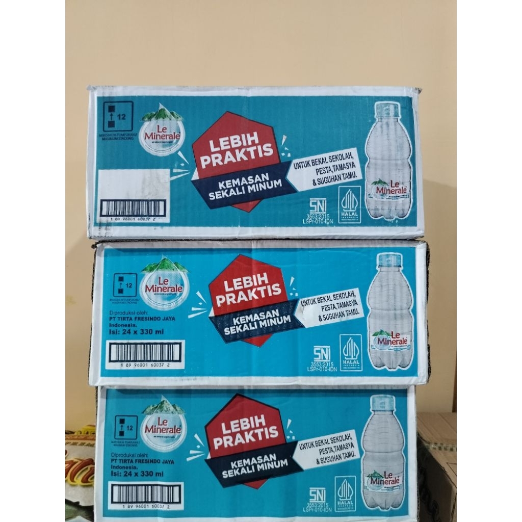 Jual Le Minerale Botol Mini (1dus isi 24botol) | Shopee Indonesia