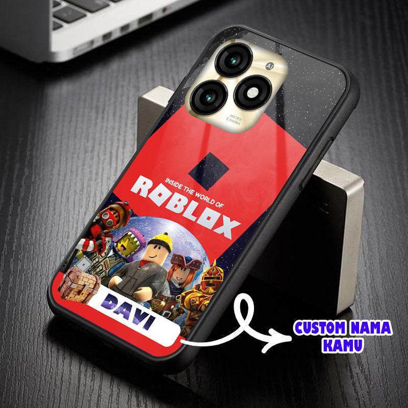 Jual CUSTOM CASE HP ROBLOX + NAMA ITEL A70 TERBARU 2025 | Iph0n* | Xi ...