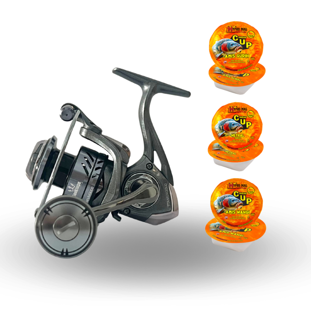 Jual [PAKET HEMAT] SEAKINGS TITANIUM REEL PANCING METAL SW POWER HANDLE ...