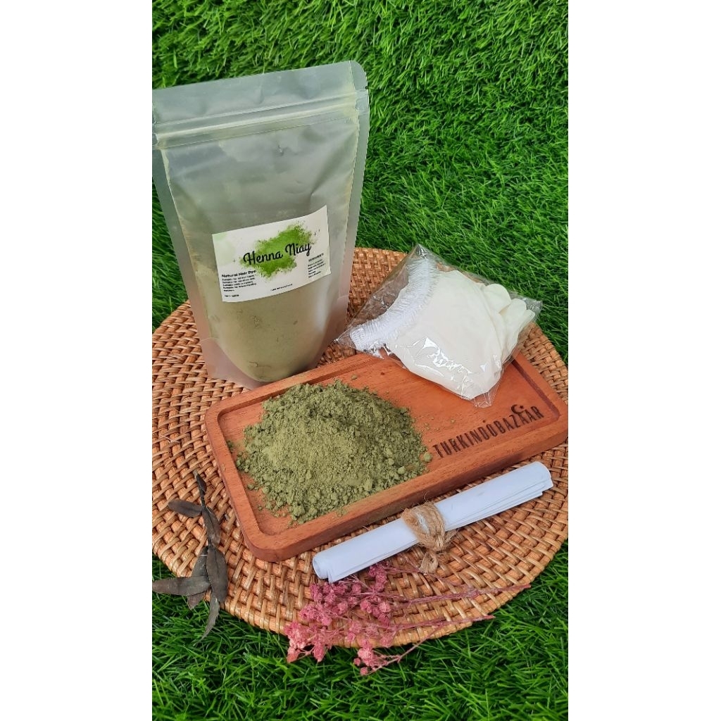 Jual Niay Asli Henna Turki Murni Pure Bisa Juga Dengan Indigo Powder ...