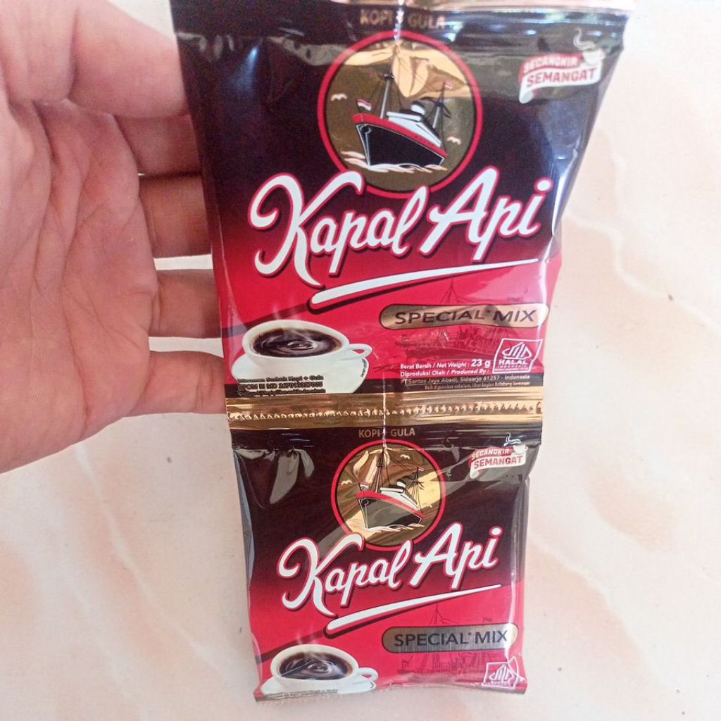 Jual Kopi Kapal Api Special Mix 1 Renteng isi 10pcs Kopi+Gula | Shopee ...
