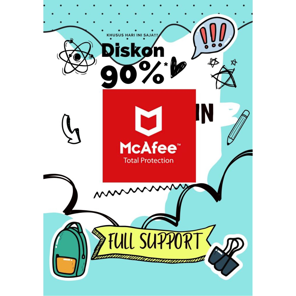 Jual McAfee Total protection Devices Bergaransi Refund | Shopee Indonesia
