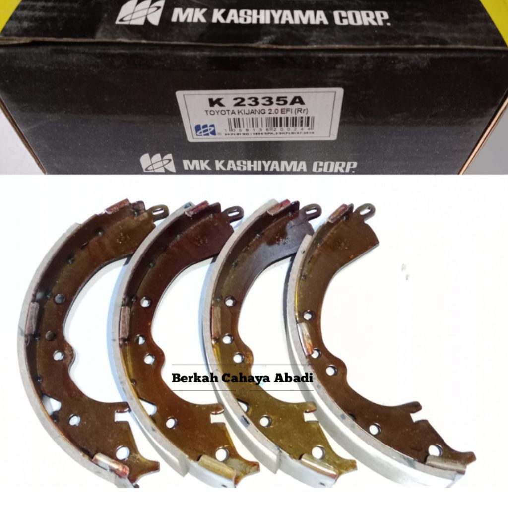 Jual KAMPAS REM BRAKE SHOE INNOVA TOYOTA KIJANG EFI 2000CC K2335A MK ...
