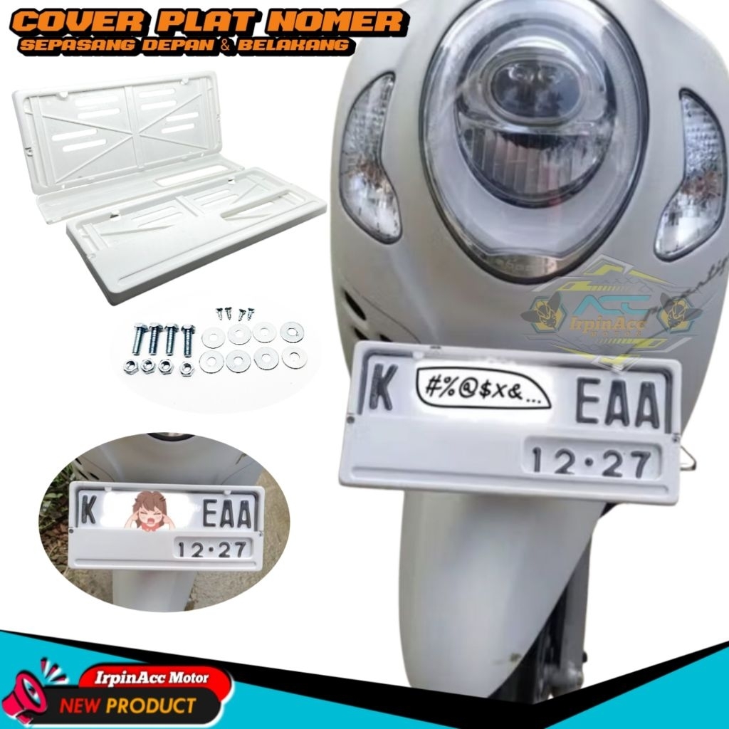 Jual Dudukan Tempat Tatakan Plat Nomor Nmax Neo Nmax 155 Beat Scoopy ...