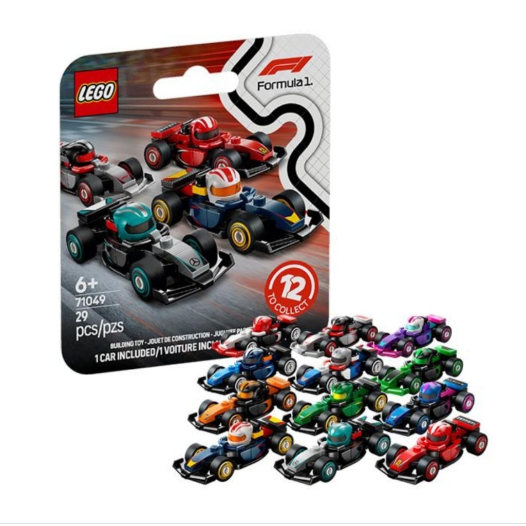 Jual LEGO 71049 Minifigures F1 Collectible Race Complete set 12 Pcs ...
