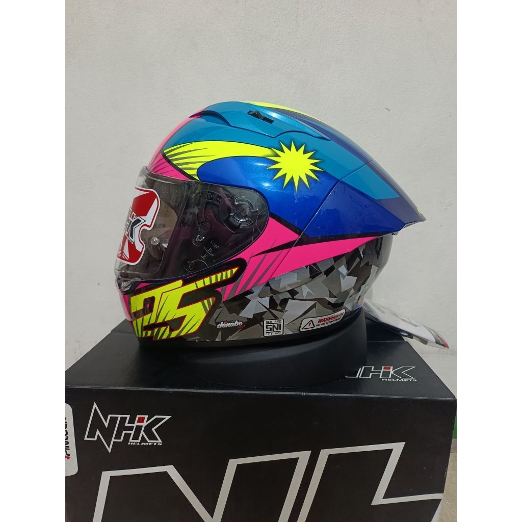 Jual HELM NHK GPR T STREET FULL FACE | Shopee Indonesia