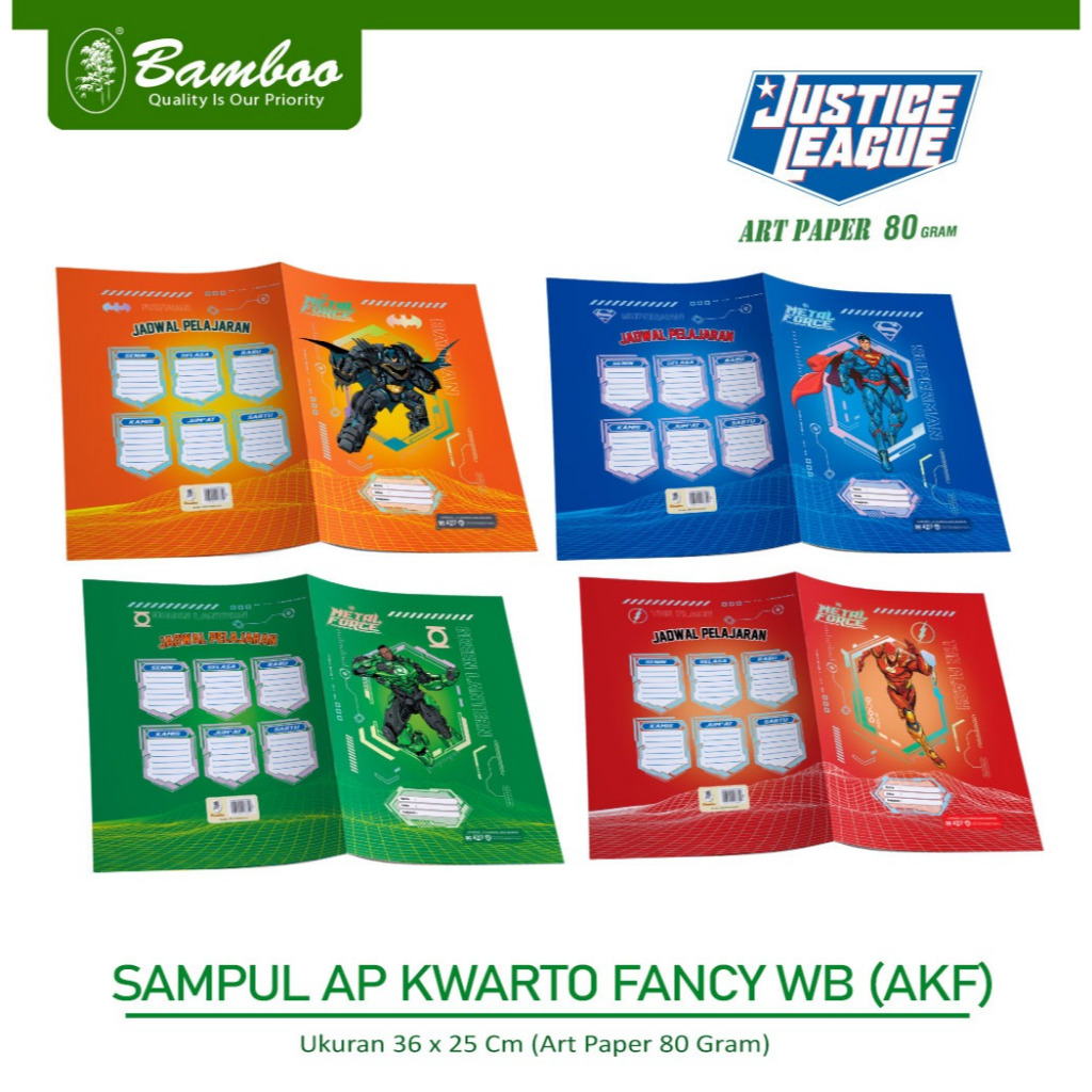 Jual Bamboo Sampul Art Paper Kwarto Fancy Metal Force 16x21cm (20 Lbr ...