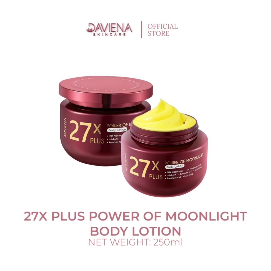 Jual DAVIENA SKINCARE - HB Dosting Body Lotion 27X Plus Power Moonlight ...