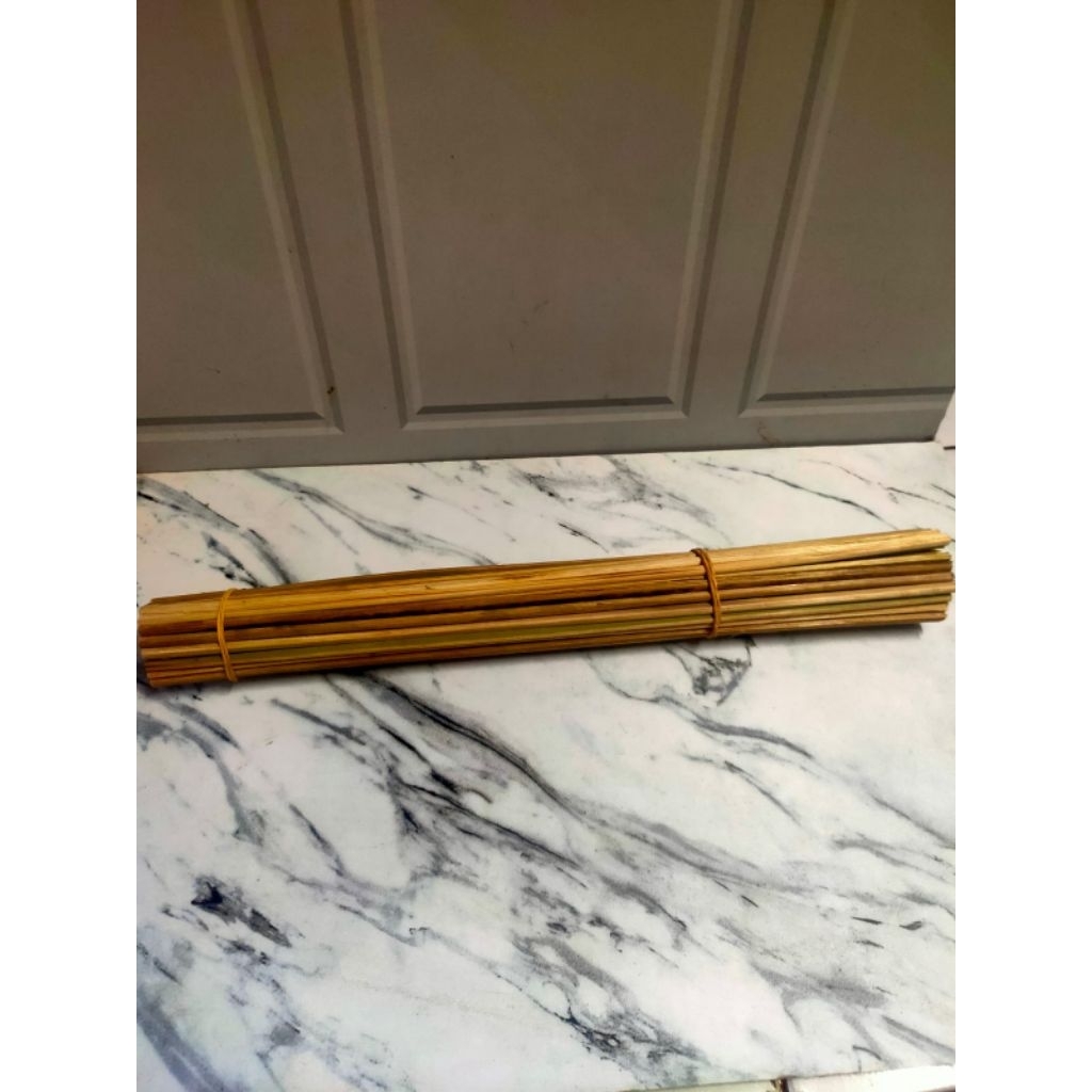 Jual Stick Bambu 36,5 CM diameter (+-) 5 MM Isi 50 Pcs | Shopee Indonesia