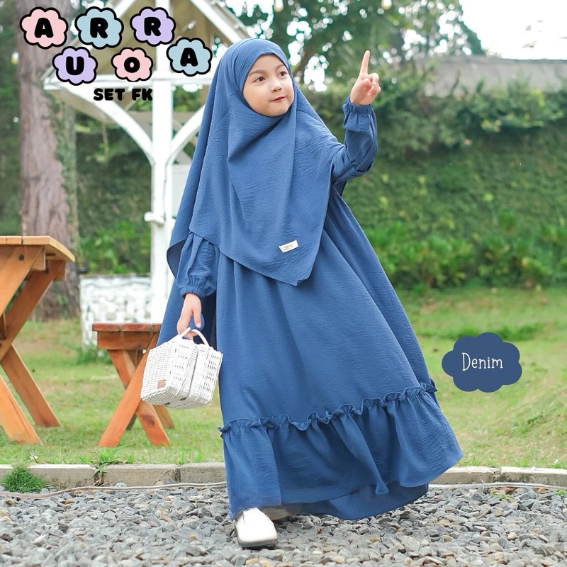 Jual Pakaian Anak Perempuan Terbaru 2026 Baju Muslim Anaj Cewek Gamis ...