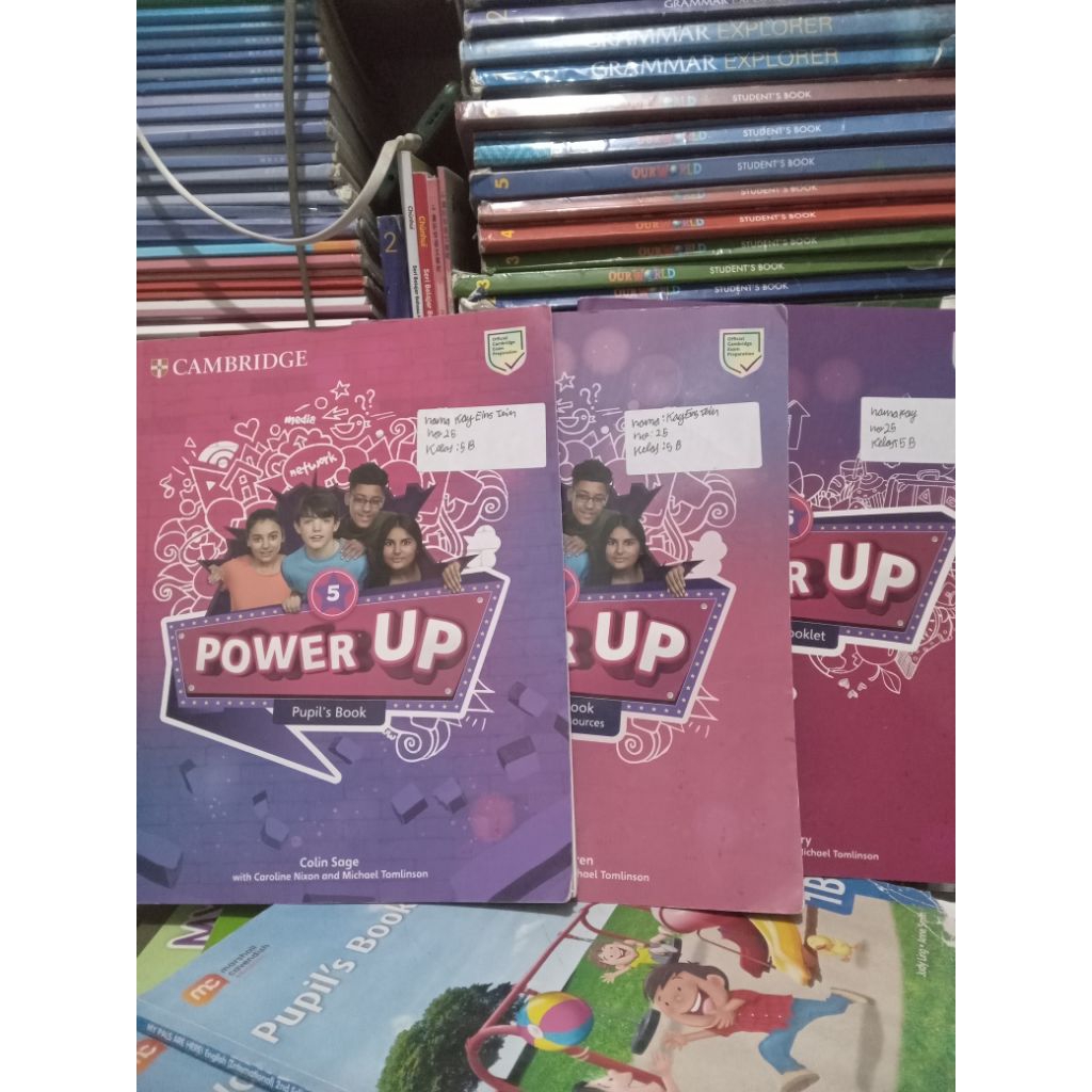 Jual Power Up 5 Pupil's Book, Activity Book, Home Booklet | Shopee ...
