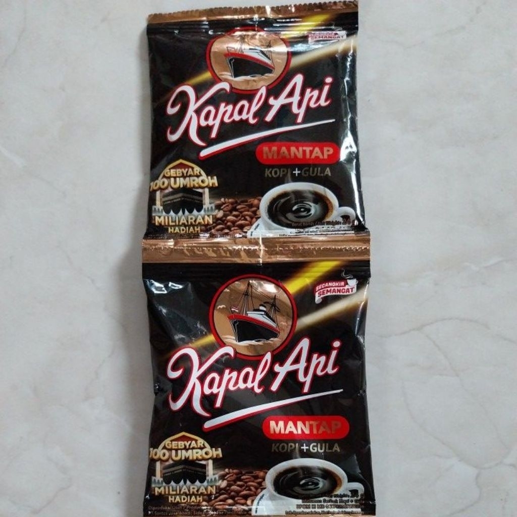 Jual Kapal Api Mantap 1 renteng renceng isi 10 Sachet x 24g | Shopee ...