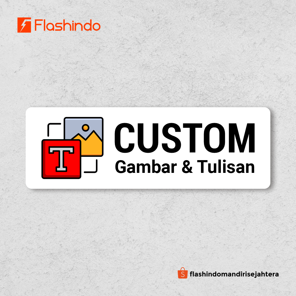 Jual Custom Signboard/Signage/Sign Papan Akrilik Tulisan Ukuran Bentuk ...