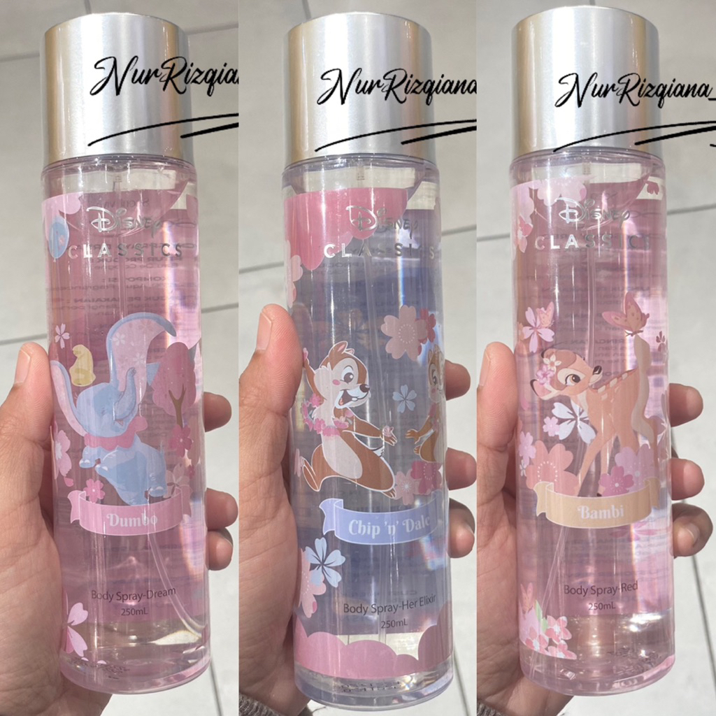 Jual OH!SOME X BODY SPRAY SCENT-VIVA EDISI DISNEY 250 ml / PARFUME BODY ...