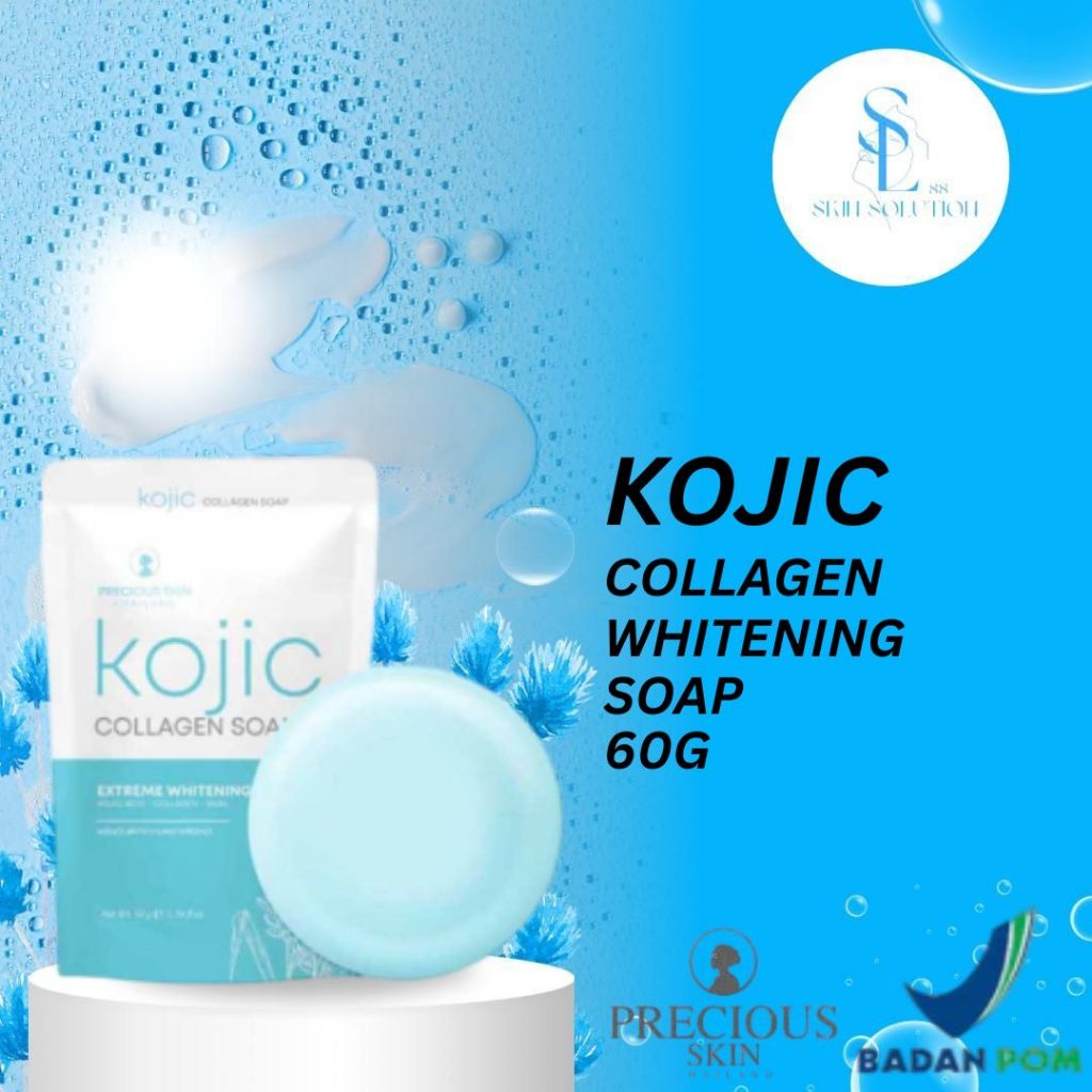 Jual KOJIC Whitening Collagen Soap Merk Precious Skin Thailand / Sabun ...
