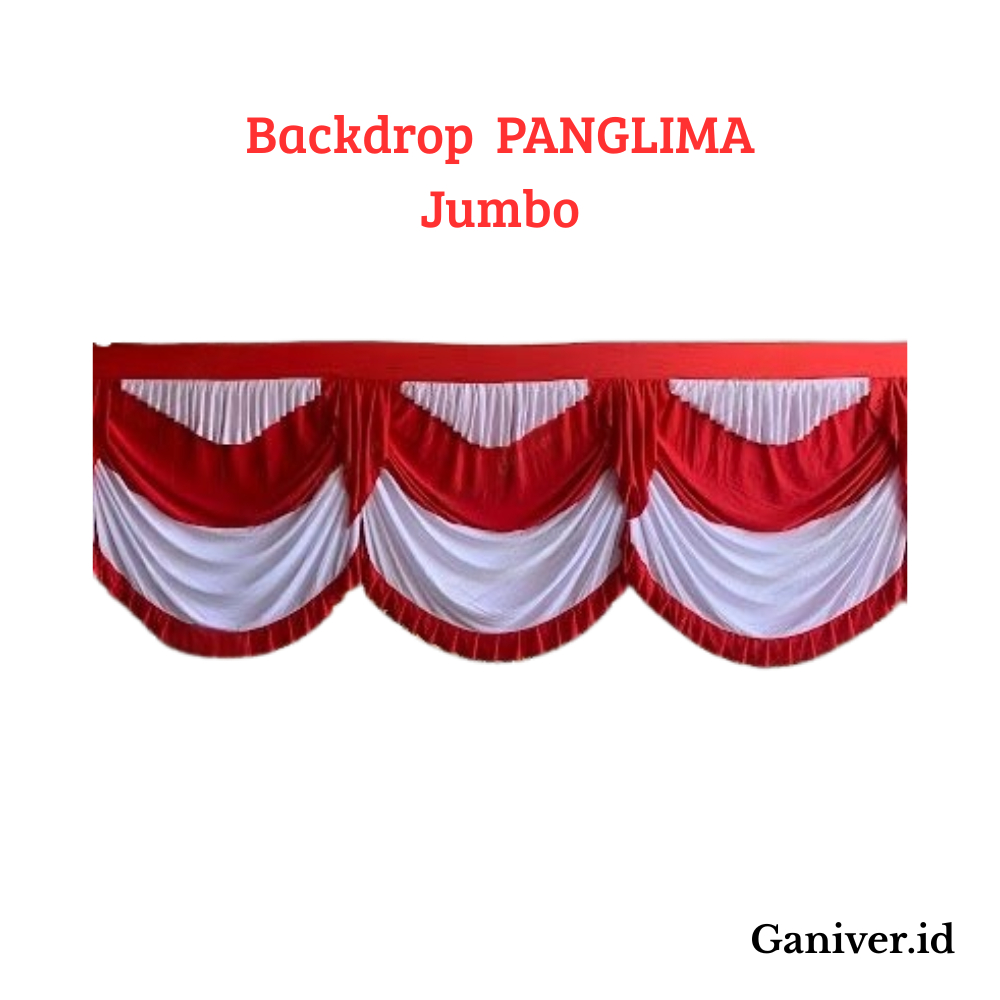 Jual Backdrop Bendera Panglima Jumbo Dekorasi Atap Kantor Rumah Dinas ...