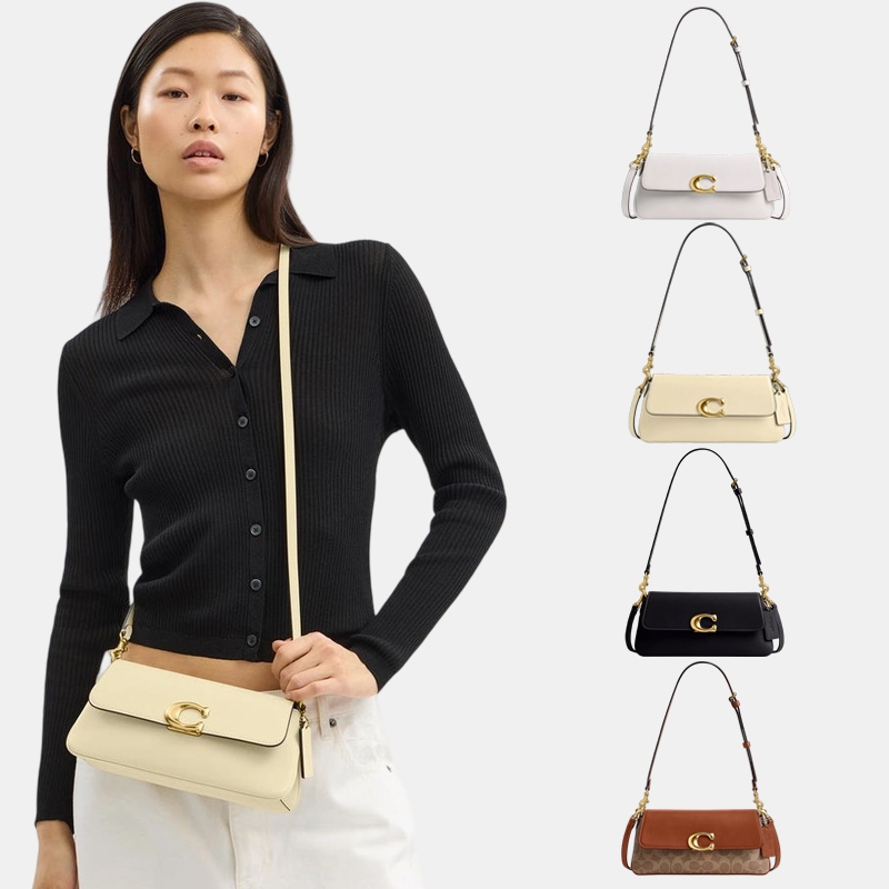 Jual COACH Jet Shoulder Bag Moonlight Bag COACH Jet Signature Canvas ...