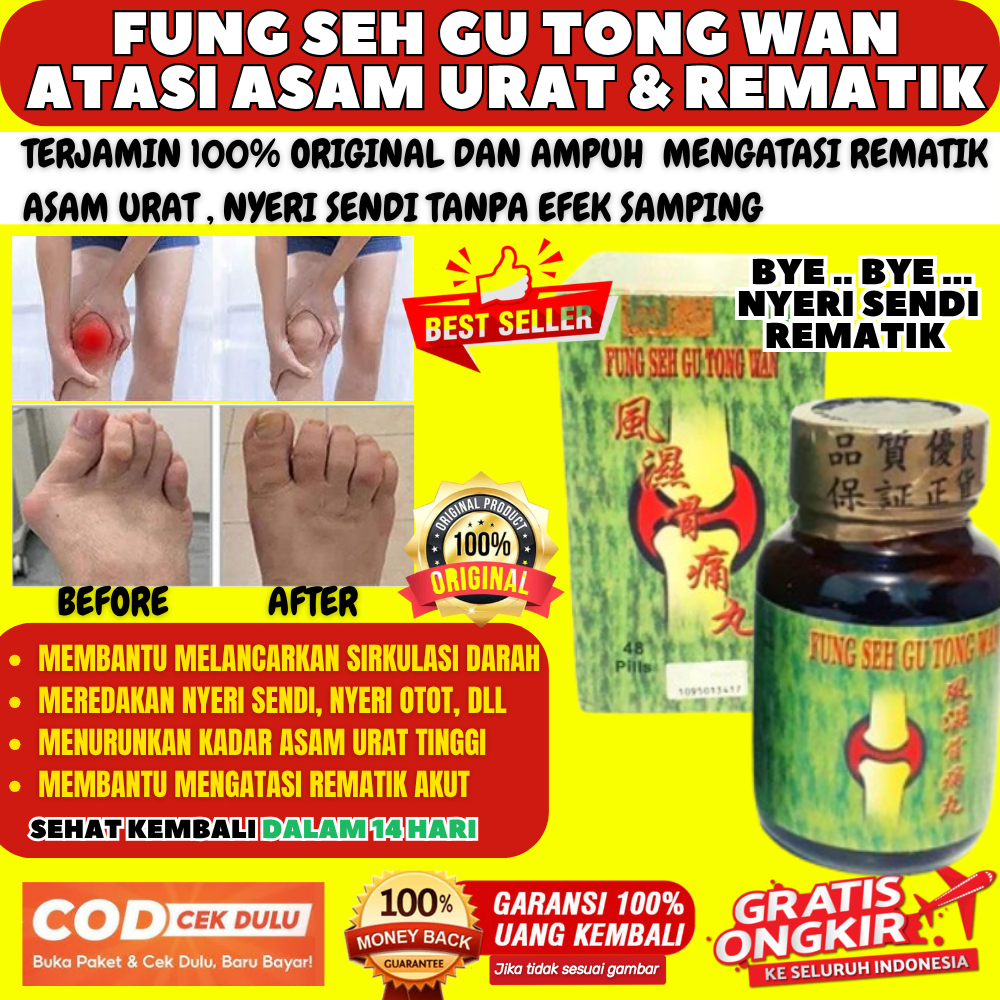 Jual Fung Seh Gu Tong Wan Pills Obat Herbal Asli untuk Pegal Linu ...